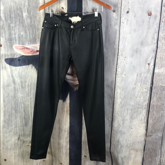 Altar'd State | Pants & Jumpsuits | Altard State Black Faux Leather ...